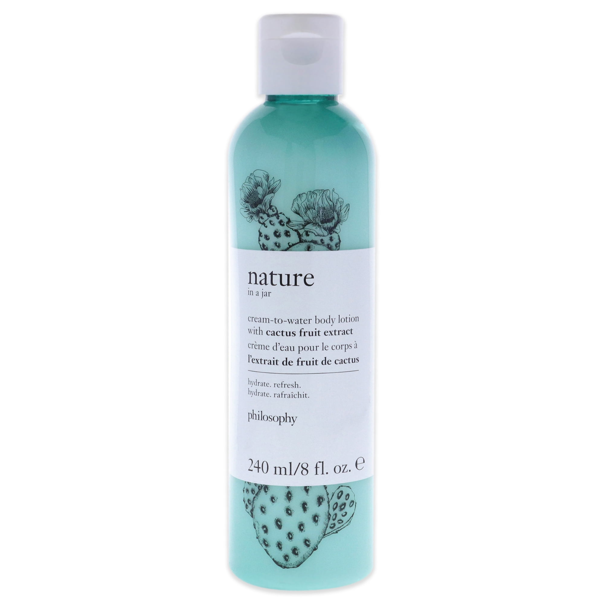 Philosophy Cream-to-Water Body Lotion With Cactus Fruit Extract , 8 oz ...