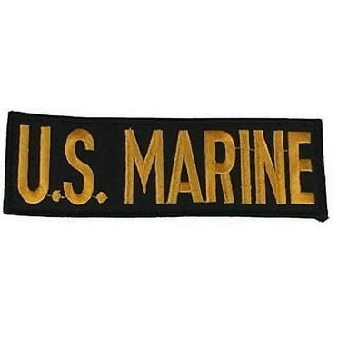Deluxe US MARINE CORPS USMC Logo Sew On 3 Inch Patch - Walmart.com
