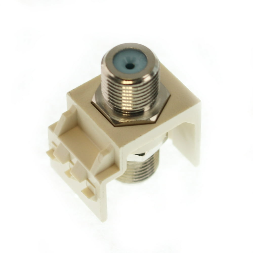 AMP Tyco TE 1499855-1 Modular SL-Series F-Connector Coaxial CATV Insert ...
