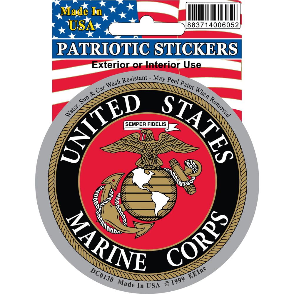 United States Marine Corps Sticker 3 1 4