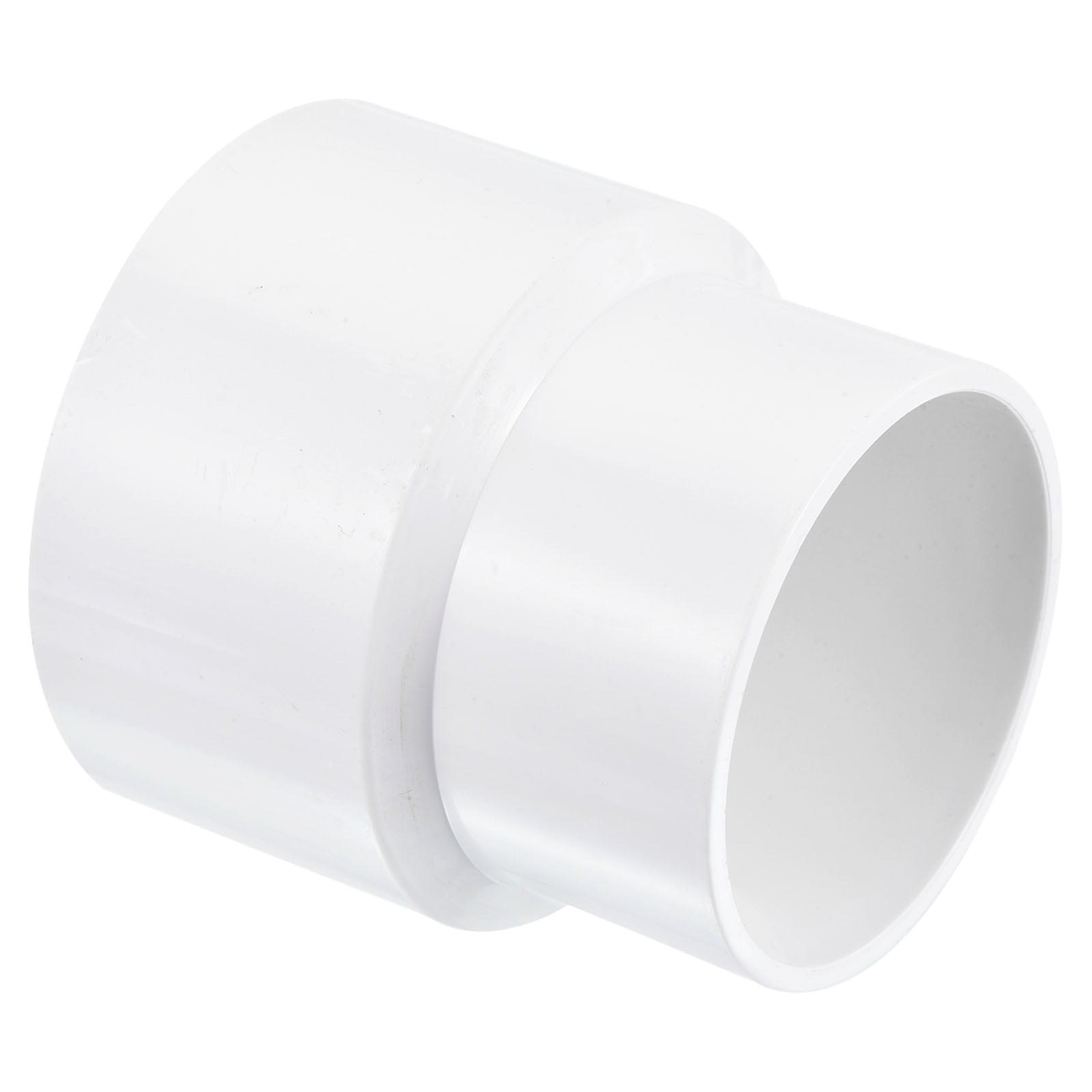 Uxcell 90mm to 75mm ID PVC Reducer Pipe Fitting Straight Adapter ...