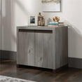 Pemberly Row Contemporary Engineered Wood Utility Stand in Mystic Oak ...
