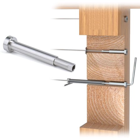 Cable Railing Kit Completely Invisible 3/16" 1 Pack Upgraded Patent ...