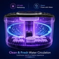 Foot Spa Bath Massager with Heat Ozone UV Epsom Salt Bubbles Vibration ...