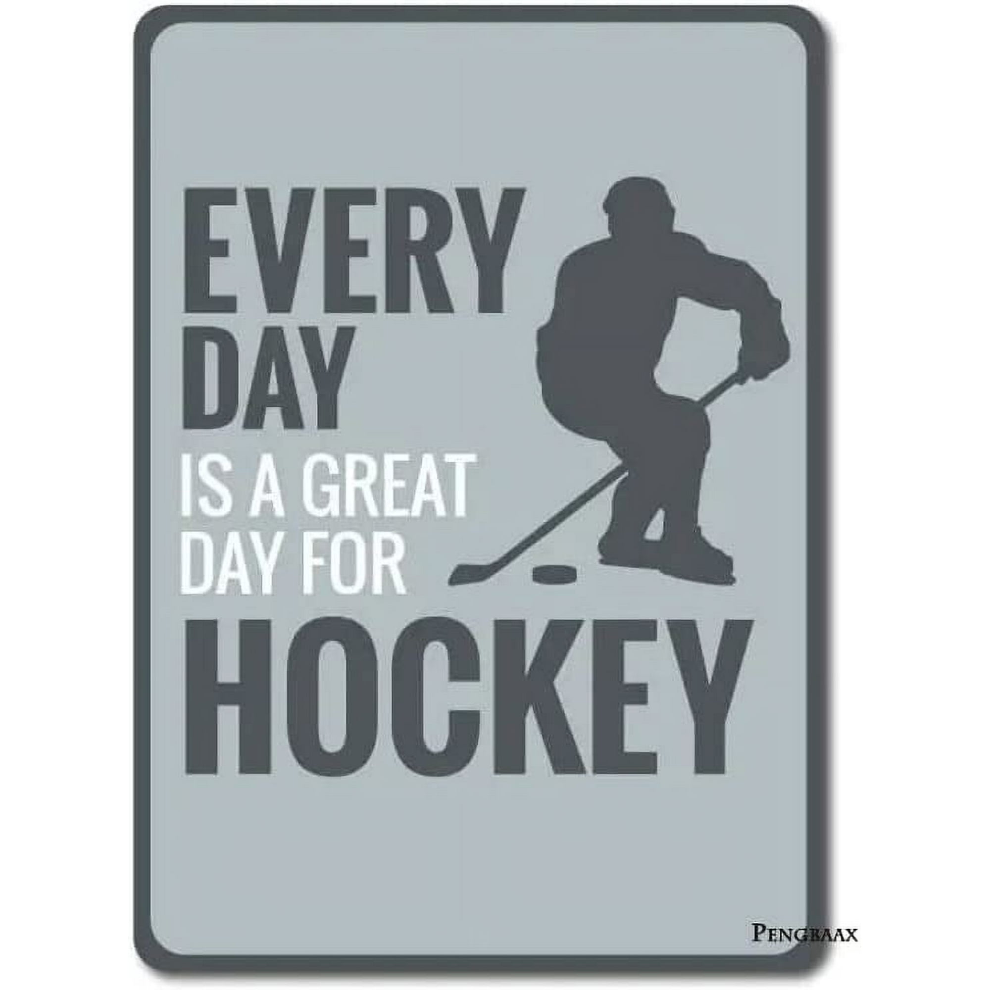 Click here for Hansgo Hockey Decor  Hockey Phrase Sign  Metal Hoc... prices