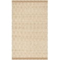 SAFAVIEH Natural Fiber Jakov Geometric Jute Area Rug, Natural/Ivory, 4 ...