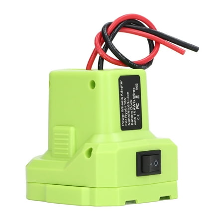Battery Adapter, 30A Fuse Power Tool Batteries Adapter Impact ...