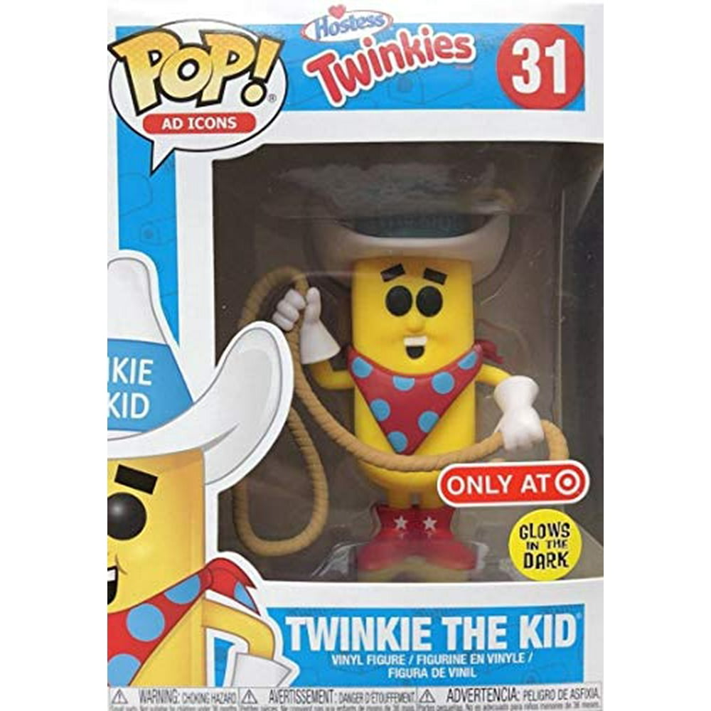 Funko Pop Twinkie The Kid #31 Glow in The Dark Exclusive - Walmart.com ...