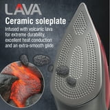 CHI Lava Clothing Iron, Steam Iron for Clothes with Lava Ceramic ...
