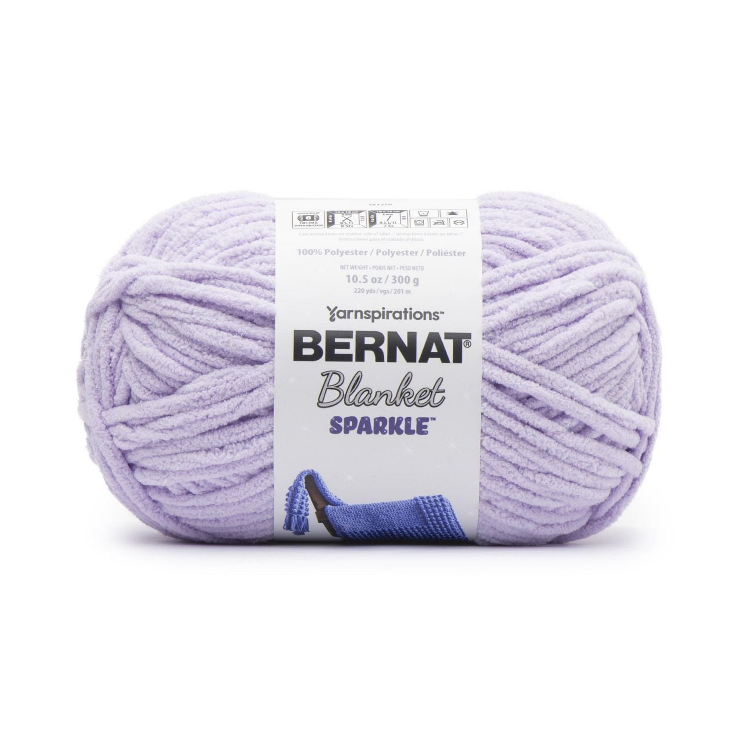Click here for Bernat Blanket Sparkle Yarn  Polyester #6 Super Bu... prices