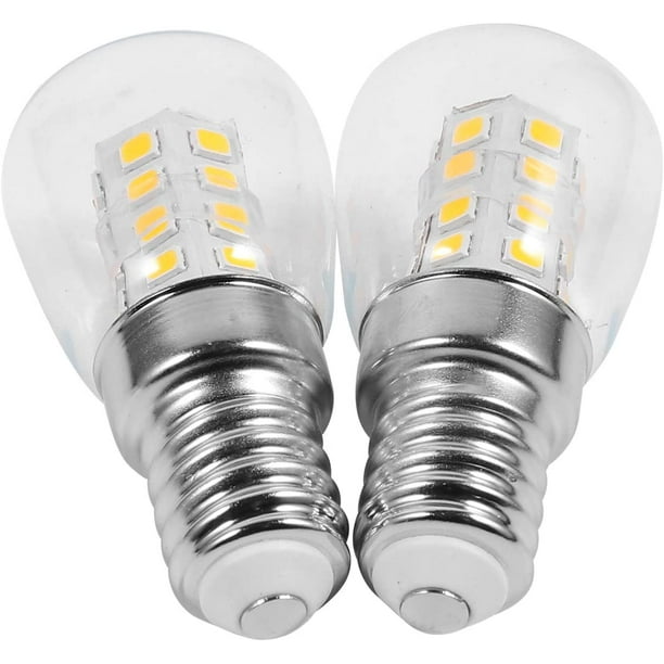 2pcs Refrigerator Light Bulb E14 3W LED Fridge Bulbs Energy Saving ...