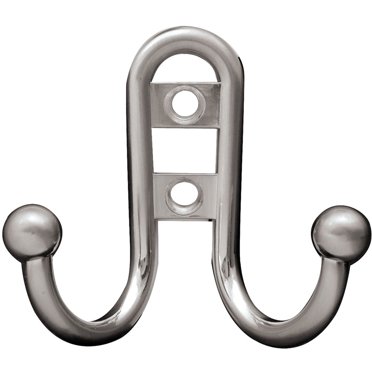 Liberty Double-Prong Robe Hook, Available in Multiple Colors - Walmart.com