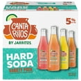 Cantaritos Jarritos Variety Pack Hard Soda 12 Pack, 12 fl oz Glass ...