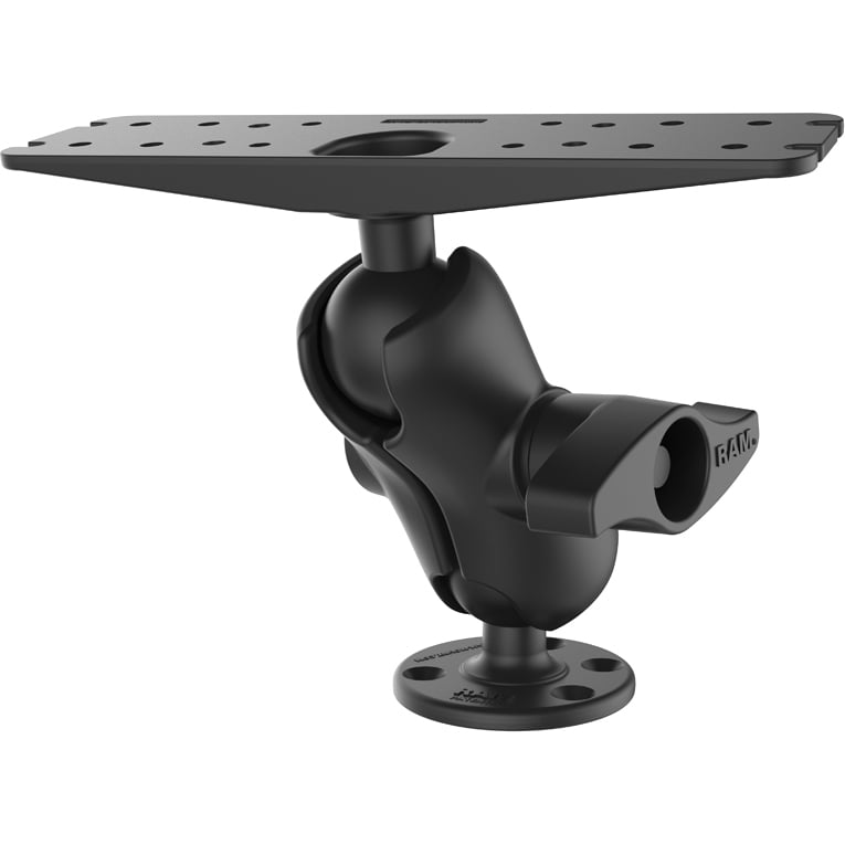 RAM Mounts Marine Mount for Mounting Bracket, GPS, Radio, Fishfinder ...