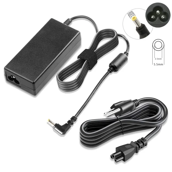 VHBW Replacement Sceptre Monitor Power Cord, 12V AC Adapter, 8.8ft ...