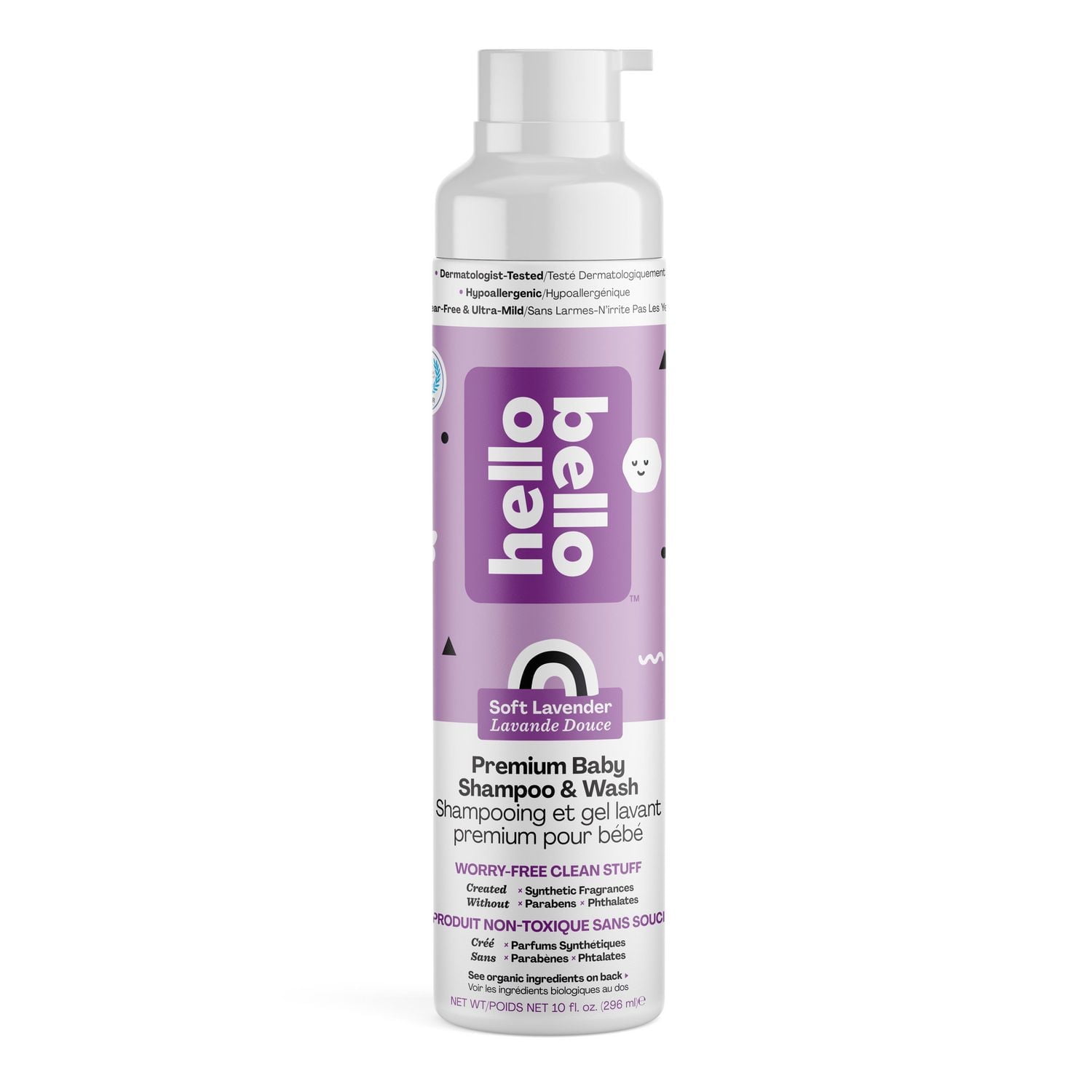 Hello Bello™ Extra Gentle Shampoo & Body Wash - Soft Lavender - 10 oz ...