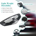 Front Grille with Camera Opening - Chrome Black Construction-Front ...