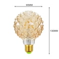 LINLIN LED Edison Bulb, LED Decorative Firework Light Bulb LED Filament ...