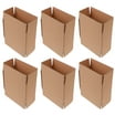 5" x 5" x 5" Cube Cardboard Corrugated Boxes, 65 lbs Capacity, ECT-32 ...