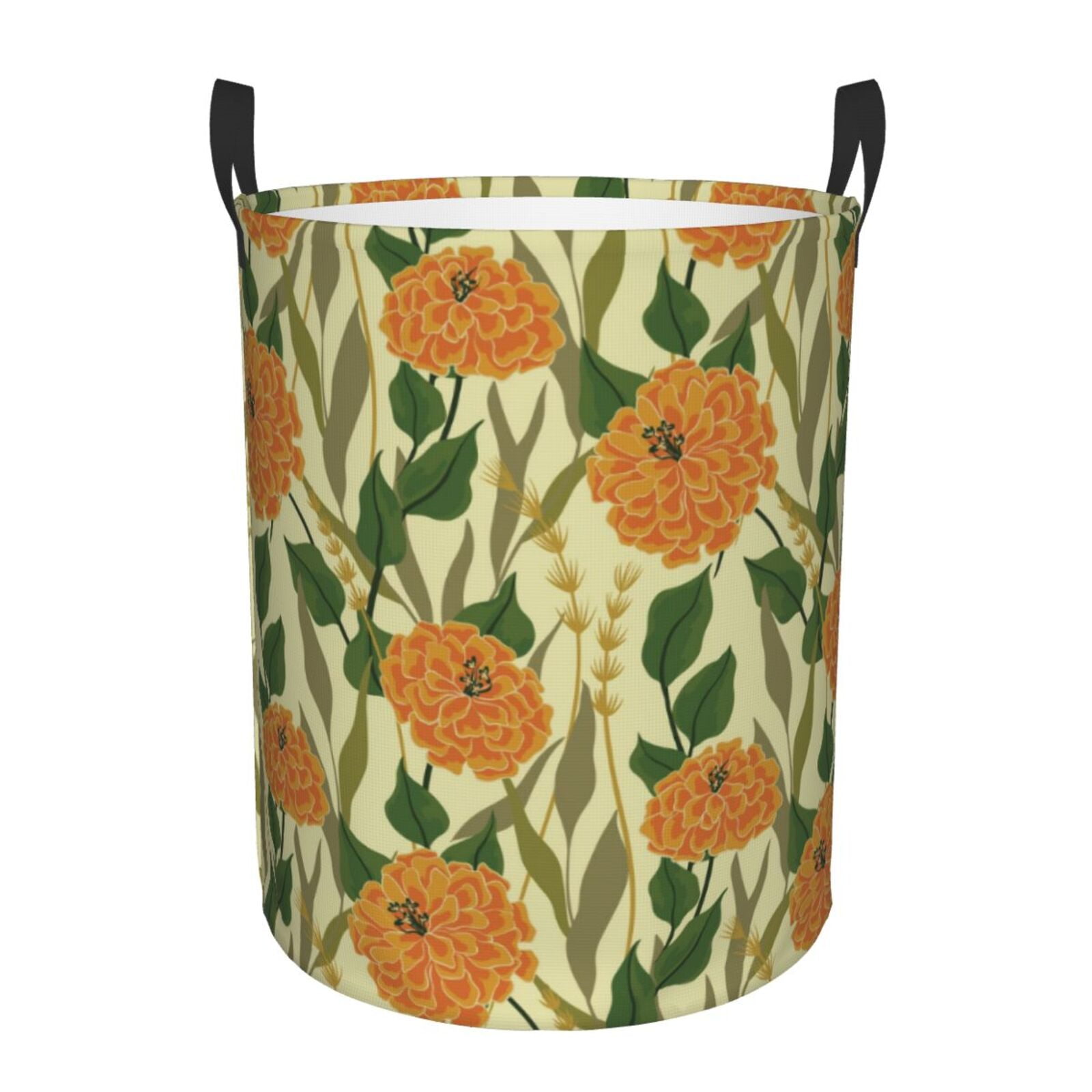 ZNDUO Round Laundry Basket, Waterproof Collapsible Laundry Baskets with ...