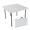 SuperDeal Foldable Indoor & Outdoor Plastic Table for Parties, Banquets ...