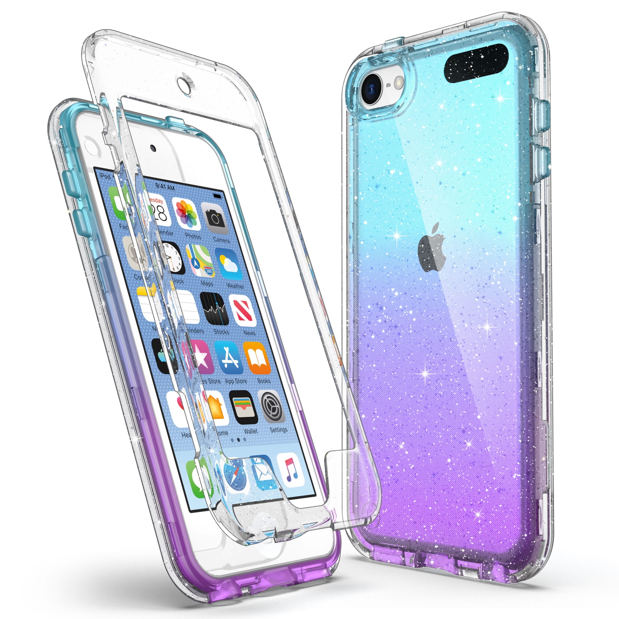 iPod Touch 7th Generation Case, iPod Touch 6 Case, ULAK Heavy Duty ...