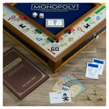 WS Game Monopoly Trophy Luxury Edition - Classic Board Game with ...