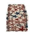 CaiTeLin Independence Day Table Flag, Red White Blue Star Striped ...