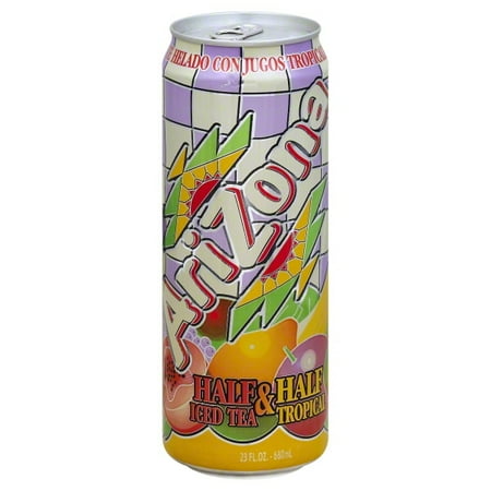 UPC 613008725839 - Arizona Half & Half Iced Tea Tropical, 23 Fl. Oz ...