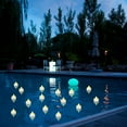 96 Pack Waterproof LED Floating Tea Lights, Flameless Flickering ...