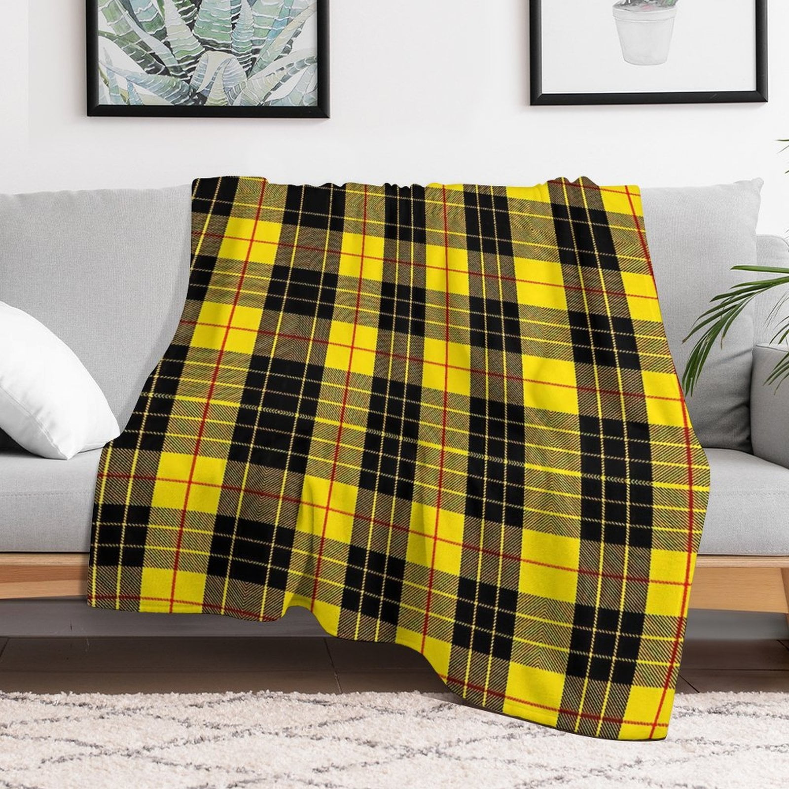 Click here for Fnupi Mcleod Tartan Blanket 40X50(100x130cm) Anti-... prices