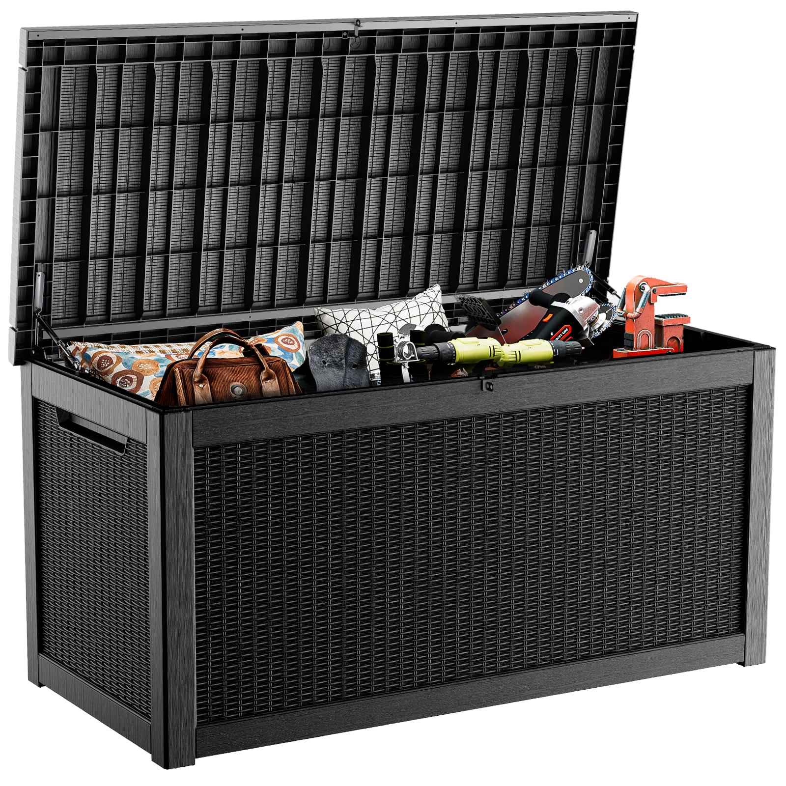 Click here for Easy Up Easyup 260 Gallon Resin Deck Box  Lockable... prices