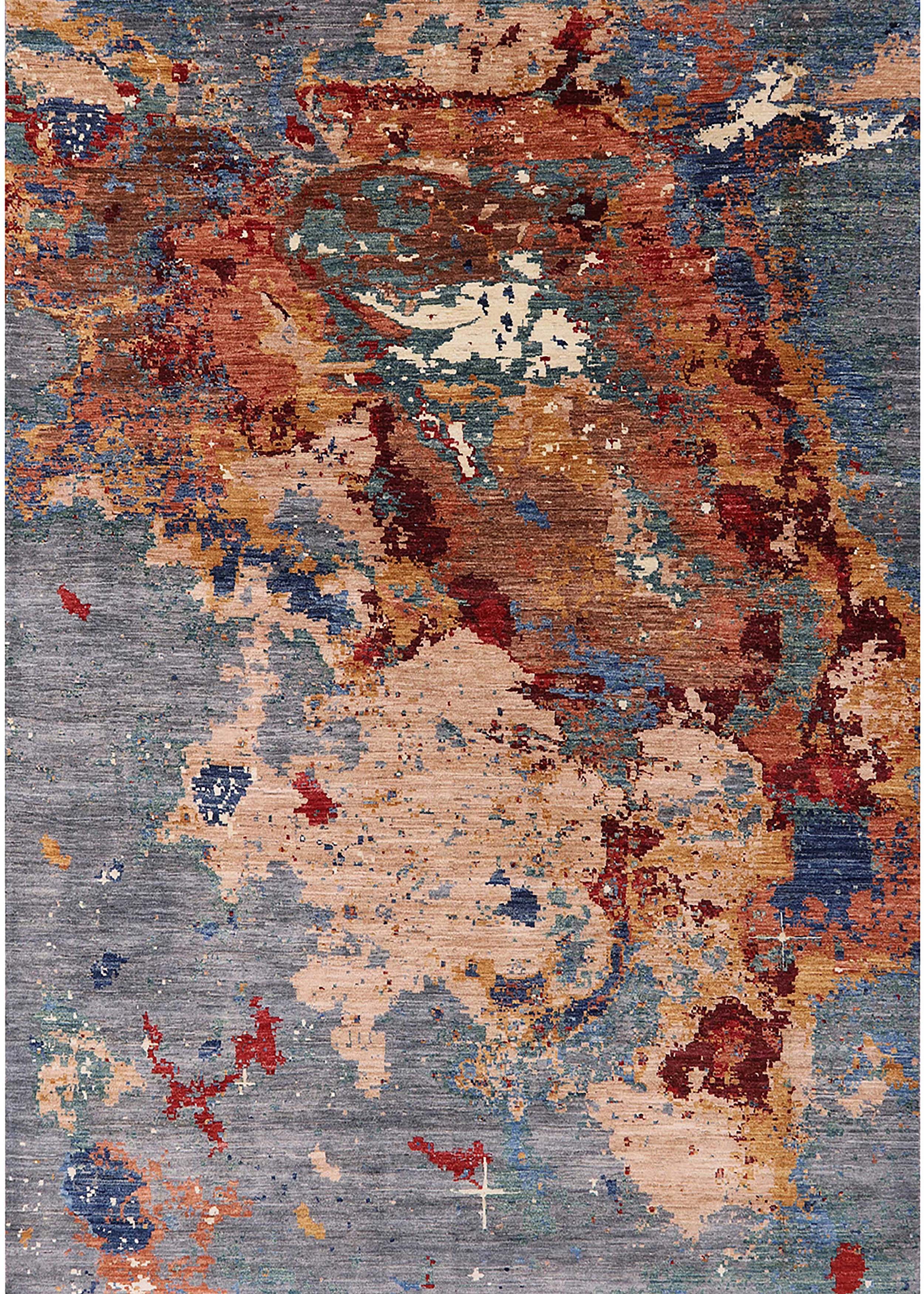 Ahgly Company Indoor Rectangle Mid-Century Modern Chestnut Brown ...