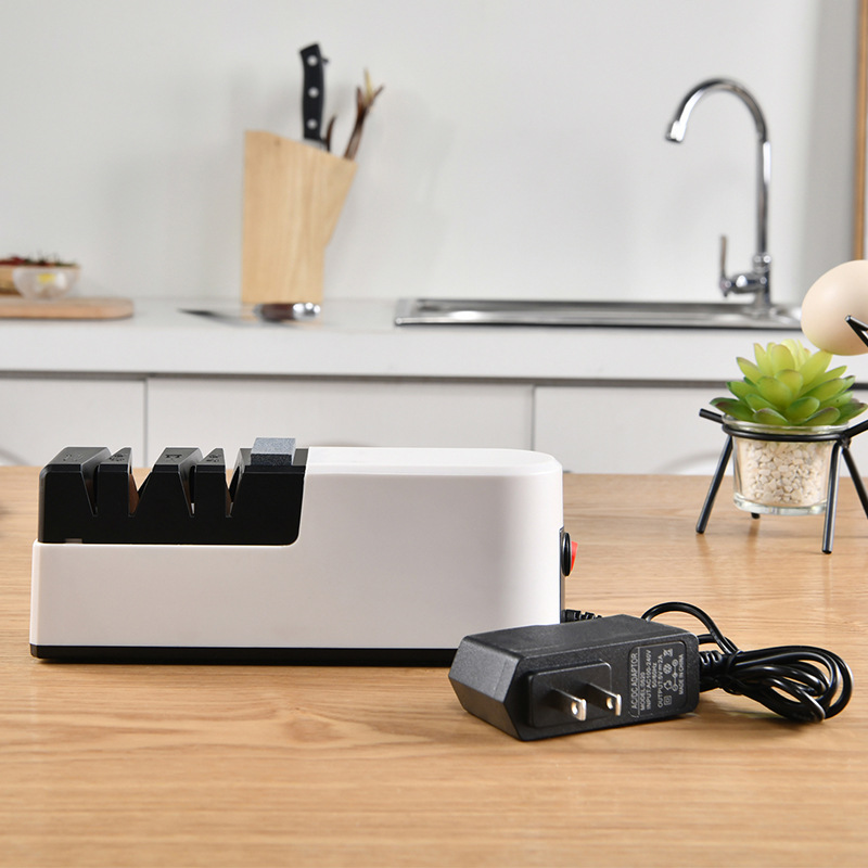 Portable electric knife sharpener for household use, handheld knife ...