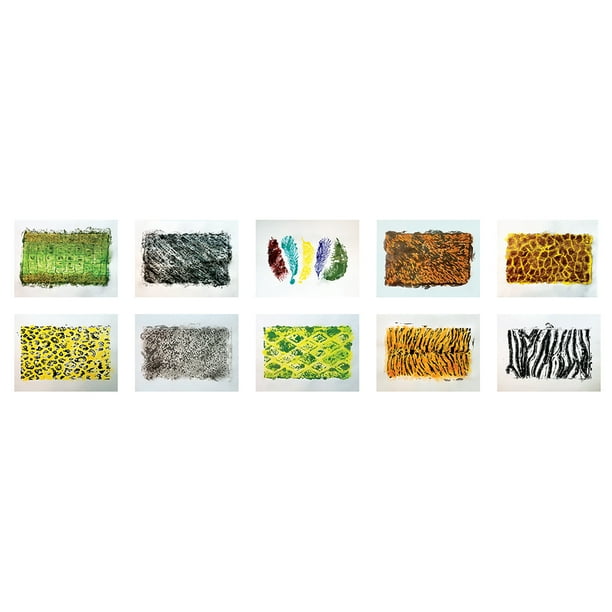 Roylco Wild Animals Rubbing Plates (10 Count) - Walmart.com