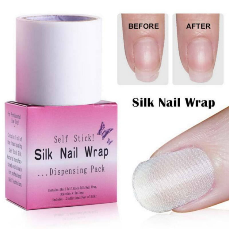 Silk Nail Wrap Nail Wrapping Silk Adhesive Reinforced Nail Protection silk-nail-wrap-nail-wrapping-silk-adhesive-reinforced-nail-protection