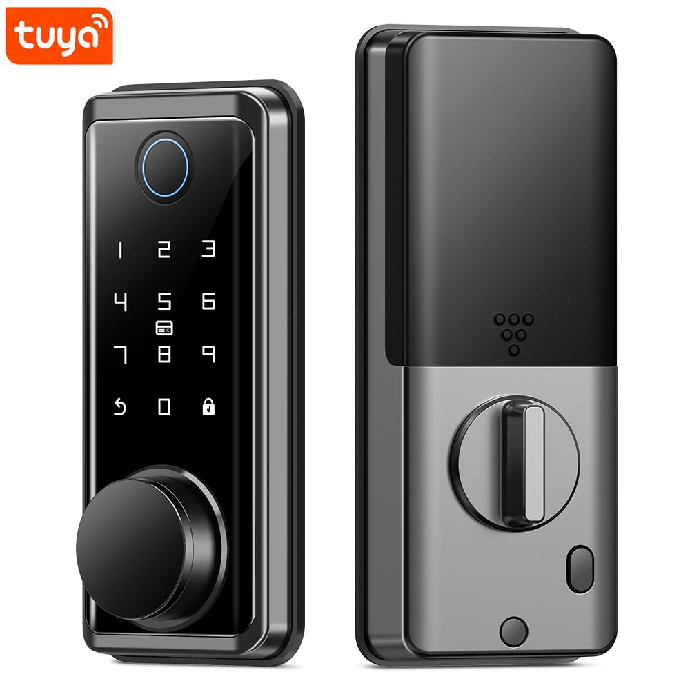 Mobile APP Remote Control Unlock Fingerprint Electronic Door Lock Smart ...
