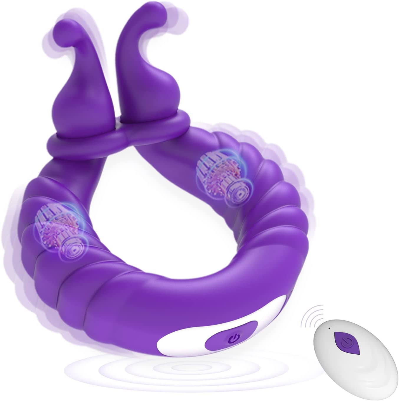 Vibrator For Men With 10 Vibration Modes Rechargeable Vibrate Penisring