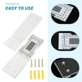 Crack Ruler Crack Width Scale Ruler Measuring Ruler Acrylic Ruler for ...