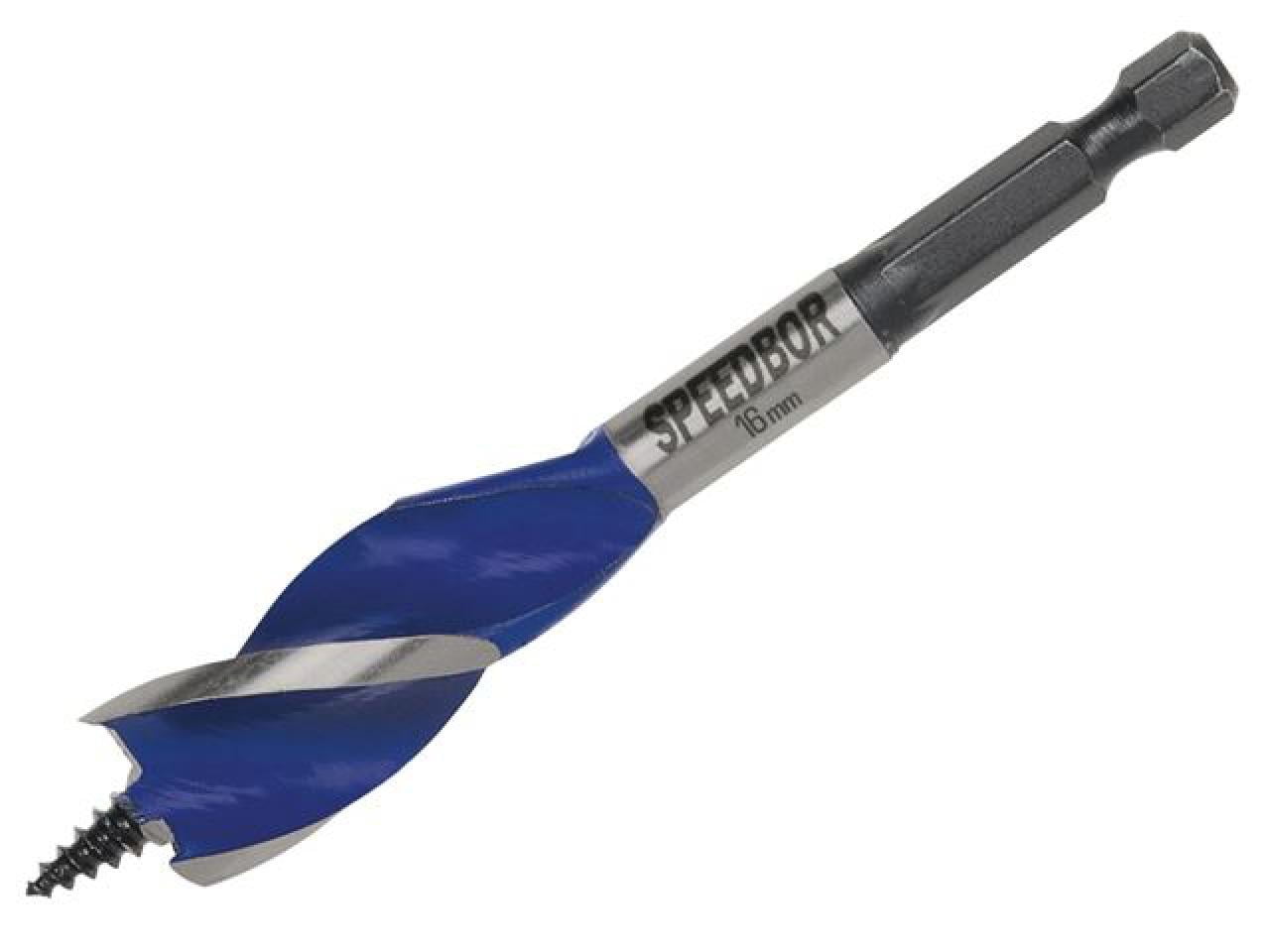 IRWIN - Blue Groove 6X Stubby Wood Bit 16 x 100mm - Walmart.com