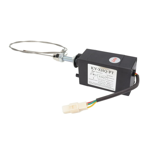 24V Diesel Engine Flameout Device, ABS Stainless Steel Generator ...