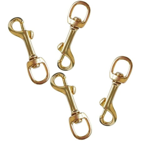 4 Pieces Heavy Duty Swivel Eye Bolt Snap Spring Key Ring Hook Clip ...