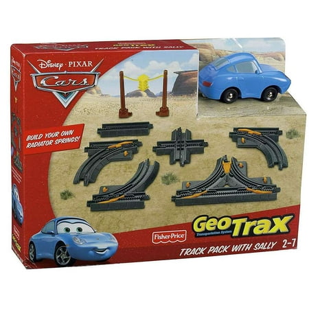 Disney Cars GeoTrax Track Pack With Sally GeoTrax Playset - Walmart.com