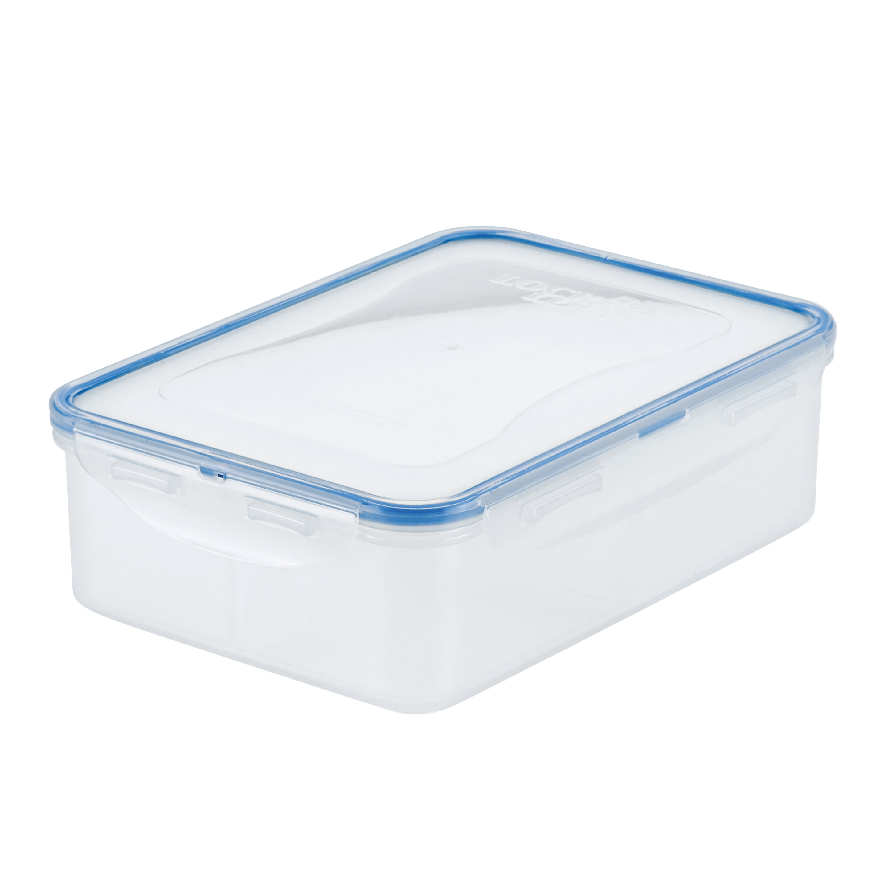 LocknLock Storage Divided Rectangular Food Storage Container, 54-Ounce ...