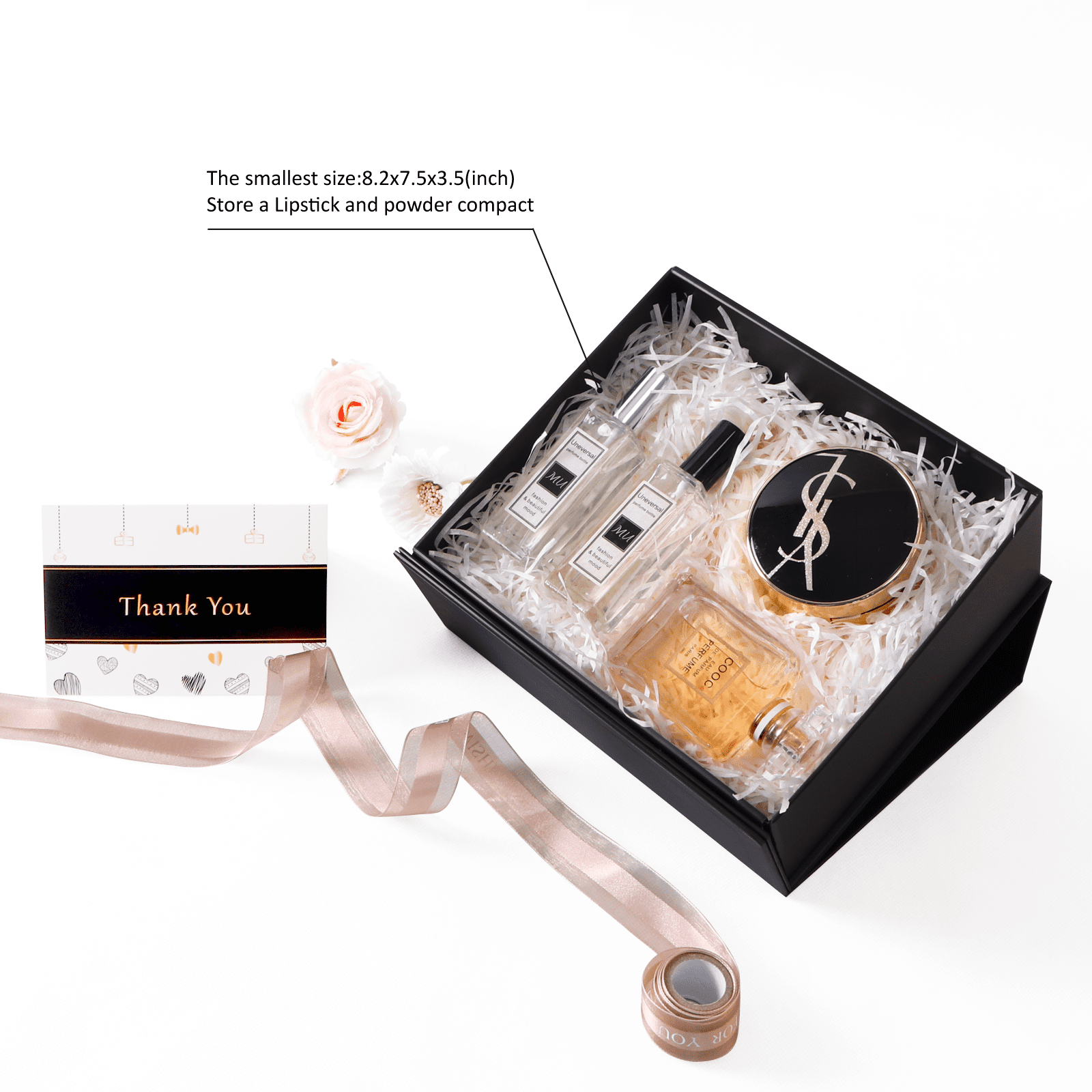 Buy JiaWei World Gift Box 8.2x7.5x3.5 inches, Magnetic Gift Box with ...