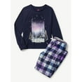 Justice Holiday Girls Pajama Plaid Set, 2 Pack, Sizes 5-18 & Plus ...