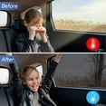 Car Window Shades, 2 Pack Breathable Mesh Side Sun Stretch Screens for ...