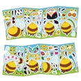 24PCS Make a Face Puzzle Pattern Sticker Decals For Tablets ...