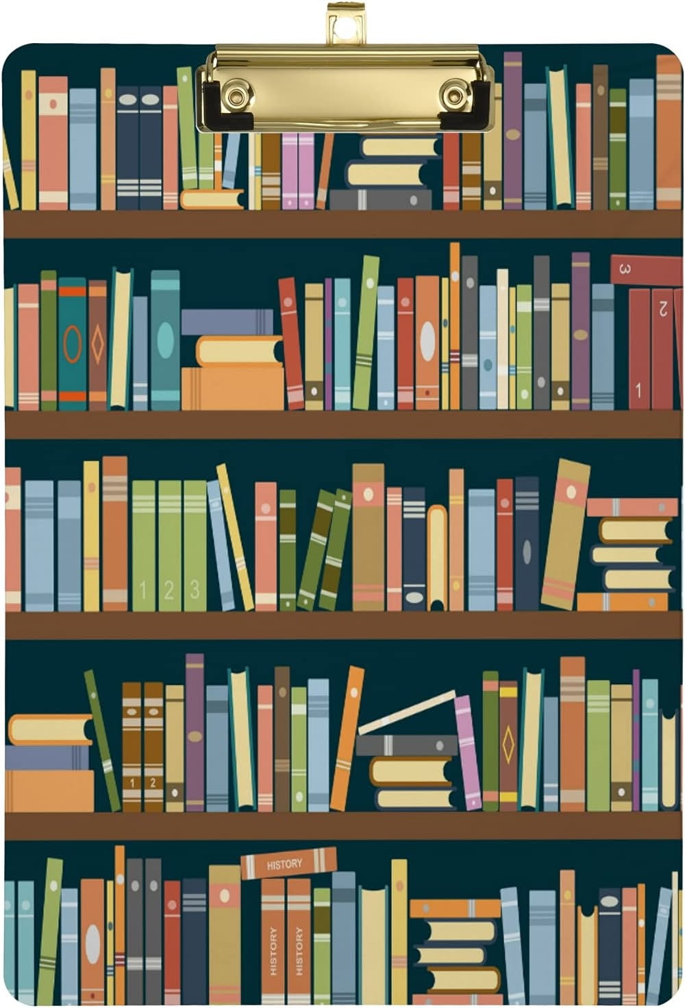 ZHANZZK Bookshelf Library Educational Clipboard Hardboard Wood Nursing ...