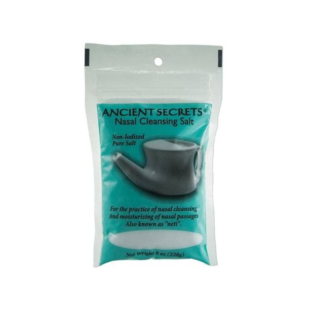 Ancient Secrets Nasal Cleansing Salt 8 oz Pkg - Walmart.com